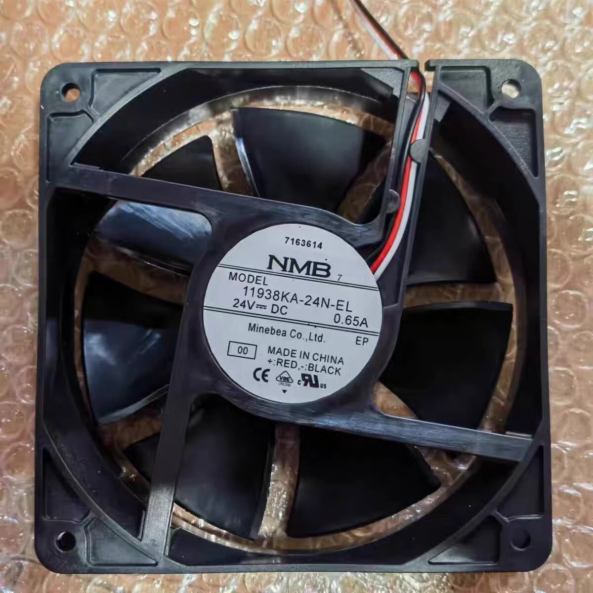 NMB 11938KA-24N-EL 24V 0.65A 12038 12CM 3-Wire Inverter Cooling Fan ...
