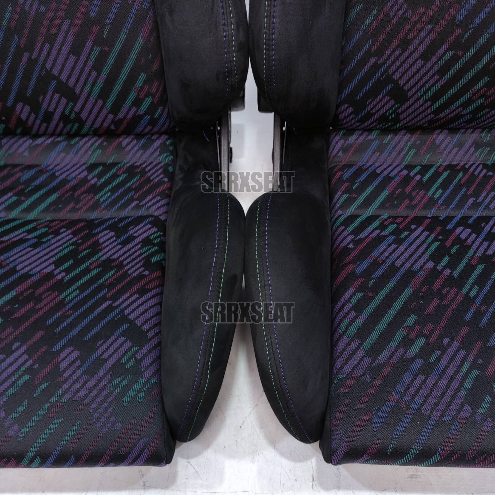 AUTHENTIC Recaro SR3 Trail Passat Front Full Set Seat | Black ...