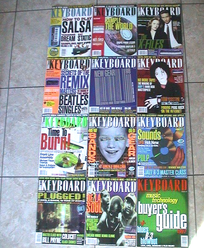 KEYBOARD MAGAZINE FULL SET - 1996 - JANUARY TO DECEMBER | eBay