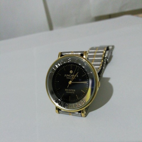 Junghans Meister Quartz Watch Silver 218206 9GM 2Y6-00 CS Used, Battery ...
