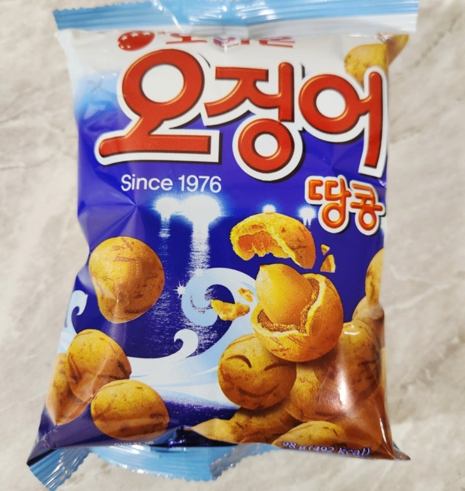 Korean Popular Delicious Snack ORION OJingO TTangKong 98g x 2Pack | eBay