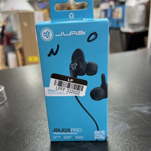 JLab JBuds Pro Signature Earbuds w/Mic, Custom Fit w/removable Cush ...