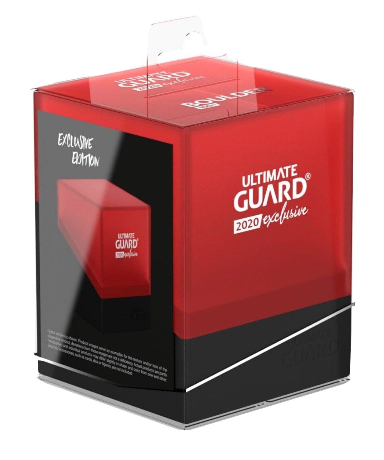 Black Red 2020 Ultimate Guard Deck Box exclusive 100 NEW | eBay