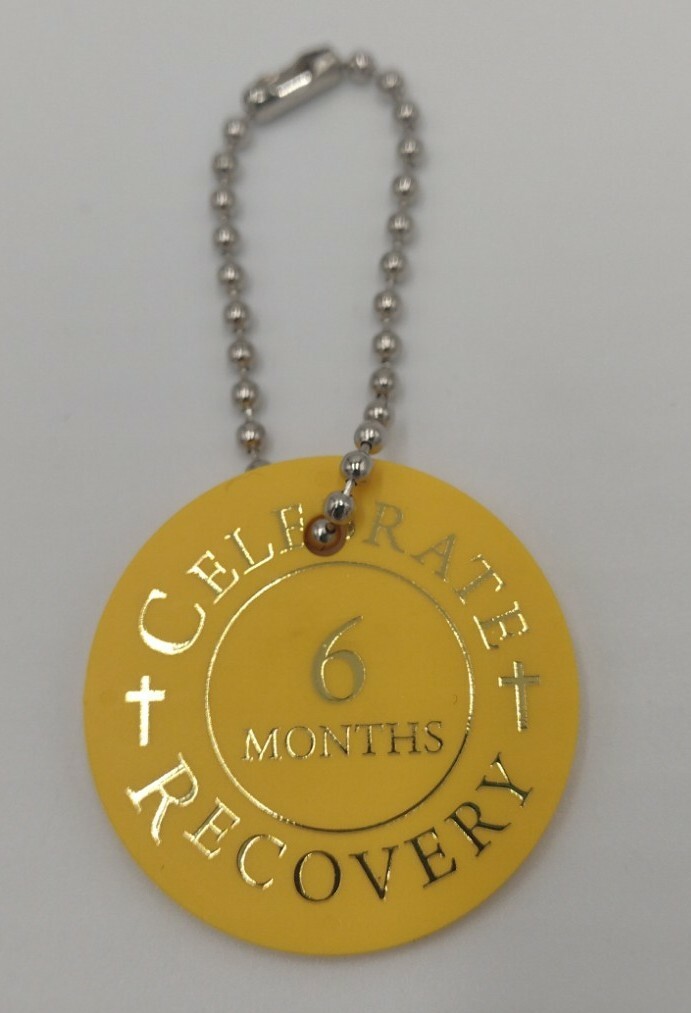 CELEBRATE RECOVERY 6 Month Chip MY GRACE IS ENOUGH FOR YOU Token ...