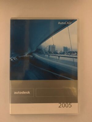 💻 Logiciel Autodesk AutoCAD 2005 Français Avec CD Et Numero De Licence ...
