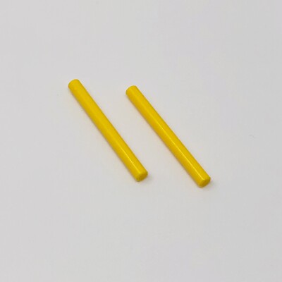 30374 LEGO Parts Bar 4L (Lightsaber Blade / Wand) YELLOW (2) | eBay