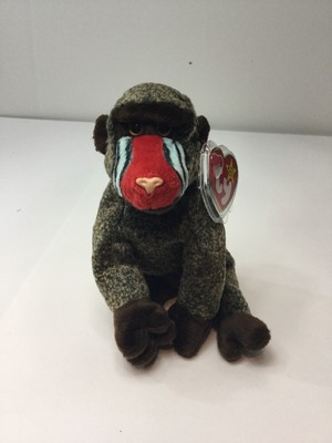 Ty Beanie Baby Cheeks The Baboon 1999 | eBay
