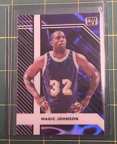 Magic Johnson Purple Color Match 1/1 One of One Leaf Pre Production ...