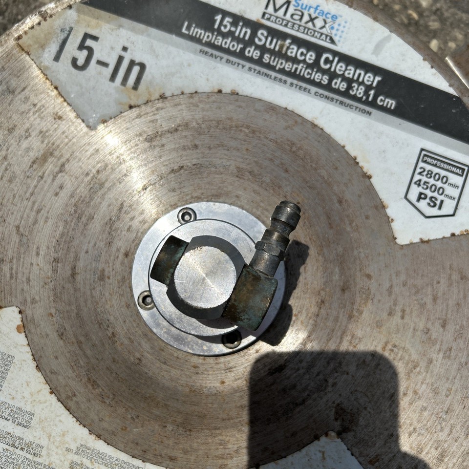 Surface Maxx Pro 15” Surface Cleaner Base Only – Pre-Owned, Rust ...