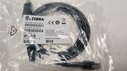 Zebra CBA-U42-S07PAR Cable Shielded USB Series A NEW (5.3.5) | eBay