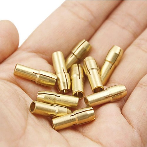 10Pcs 0.5-3.2mm Small Electric Drill Bit Collet Mini Drill Tool Chuck ...