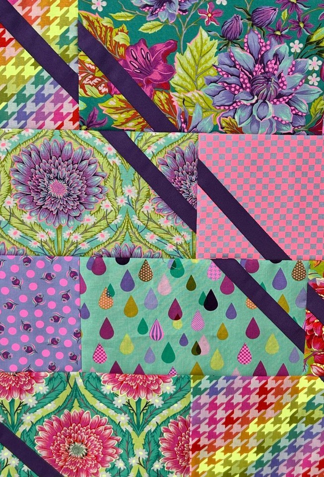 Tula Pink - Dina quilt kit featuring Untamed fabrics | eBay