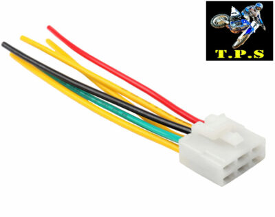 VOLTAGE REGULATOR RECTIFIER CONNECTOR PLUG KAWASAKI KLF 300 BAYOU KEF ...
