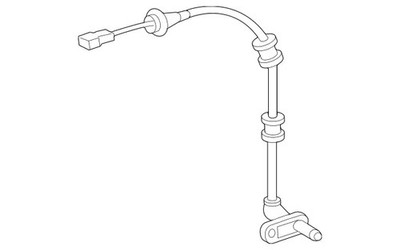 Genuine Mercedes-Benz ABS Wheel Speed Sensor 207-540-03-17-64 | eBay