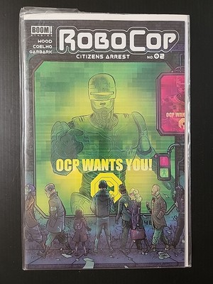 Robocop: Citizens Arrest #2 (Booom! Studios; May, 2018) Cover B; 1st ...