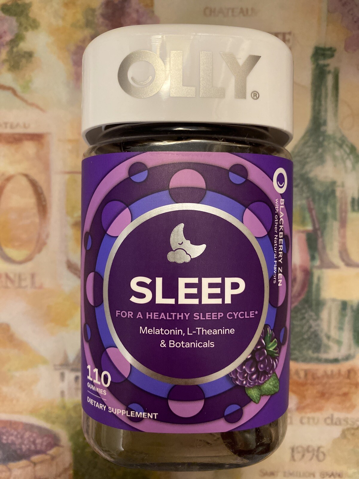 Olly Restful Sleep (110 Gummies) For A Healthy Sleep Cycle~Expires 09/ ...