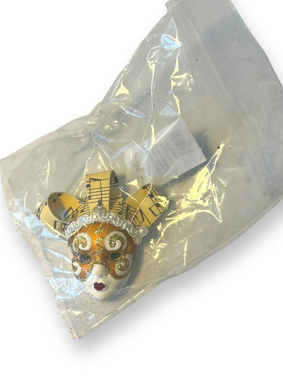 CARLONI OPERA MASK Small handmade in Italy Signed Venezia Theater Mask ...