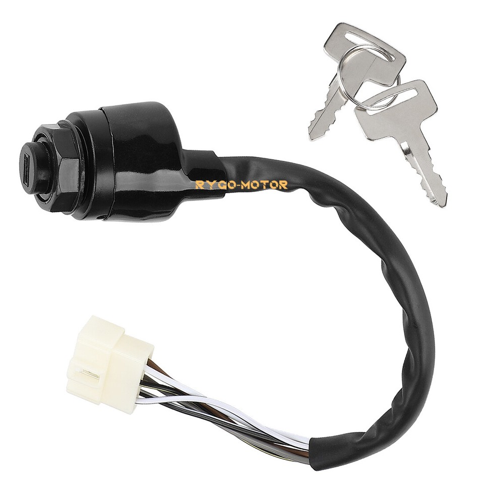 Ignition Switch & Key for Kawasaki Mule 500 550 2500 2510 2520 2010 ...