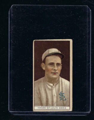 1912 T207 Recruit Tobacco William Hogan, St. Louis American League, VG ...