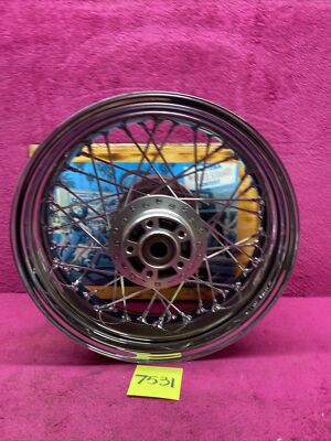 harley touring 2009 up spoke wire wheel rim rear 16x5 chrome roadking ...