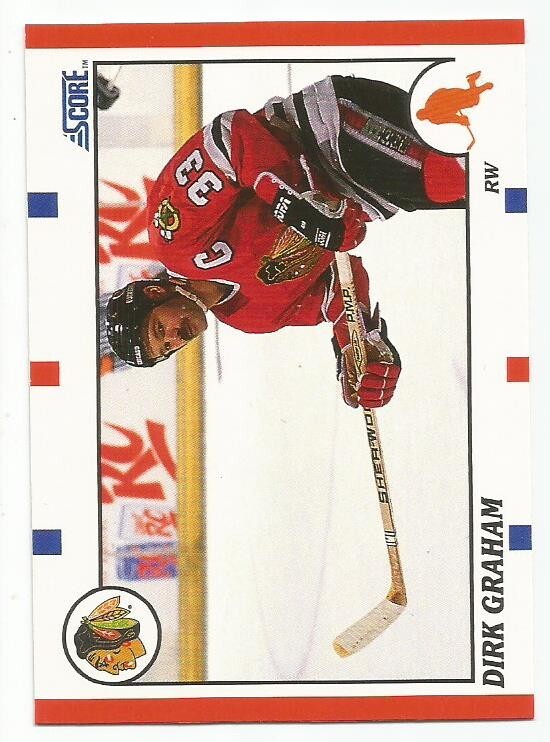 DIRK GRAHAM 1990-91 SCORE CARD NM-MT CONDITION | eBay