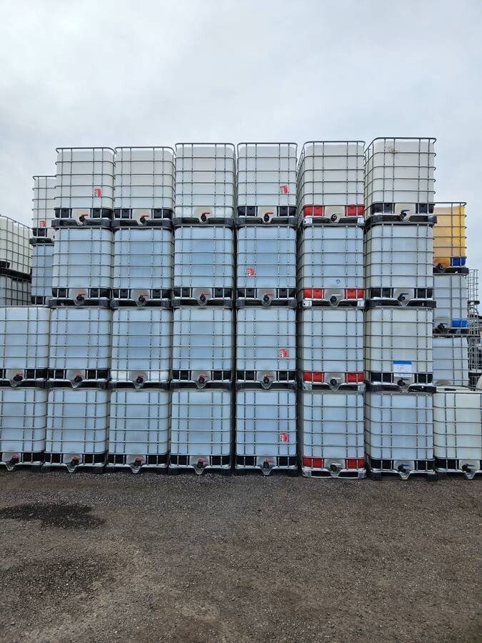 (1X) - 275 Gallon | NON FOOD GRADE IBC | Liquid Storage Tote Tank ...