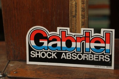 Vintage Decal Sticker Gabriel Shock Absorbers | eBay