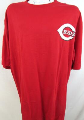 Cincinnati Reds Big Mens XLT Screened Left Side Chest Logo T-shirt CIR ...