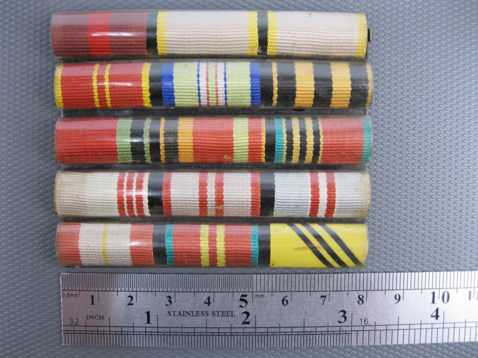 WWII Soviet MEDAL RIBBON BAR 1clas Order Patriotic War For Defense ...