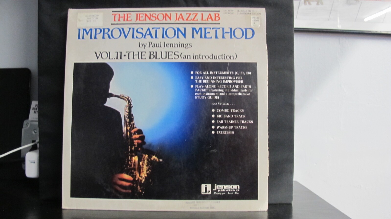 JENSON JAZZ LAB IMPROVISATION METHOD VOL II THE BLUES - LP PAUL ...