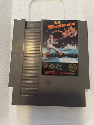 3-D World Runner - NES Nintendo Game (Fun) Tested / Working 21481102014 ...