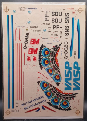 fcm | No. 144-09 | 1:144 Boeing 737-300 British Airways, WASP, Br ...
