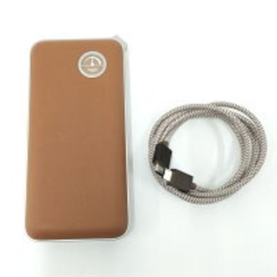 Hermès Volt H Maxi Mobile Battery with Cord, Brown Leather [Pre-owned ...