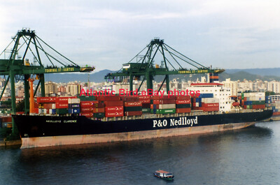 P&O Nedlloyd - Container ship NEDLLOYD CLARENCE - photo at Santos in ...