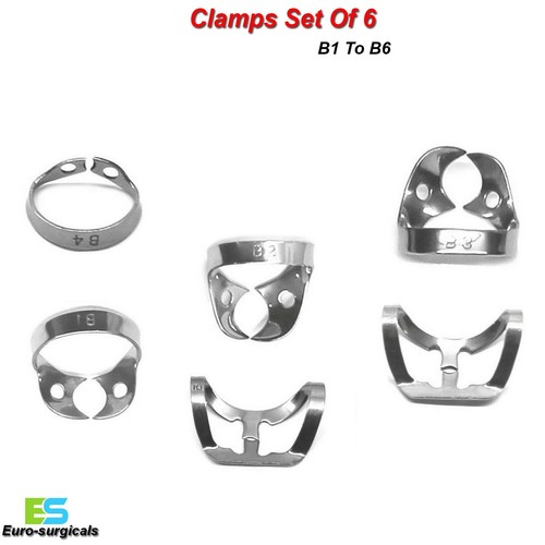 Dental Brinker Clamps Rubber Dam Clamps Tissue Premolar Clamp Molar ...