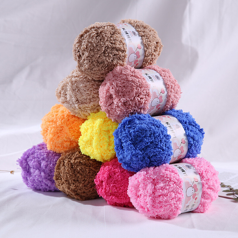 50g/Ball Snuggly Snowflake Chunky Soft Baby Wool Knitting Yarn DIY ...
