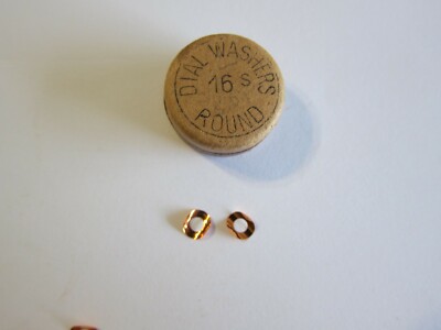 Dial Washer for 16s Pocket Watch Watchmaker Parts Repair Washer lot (2 ...