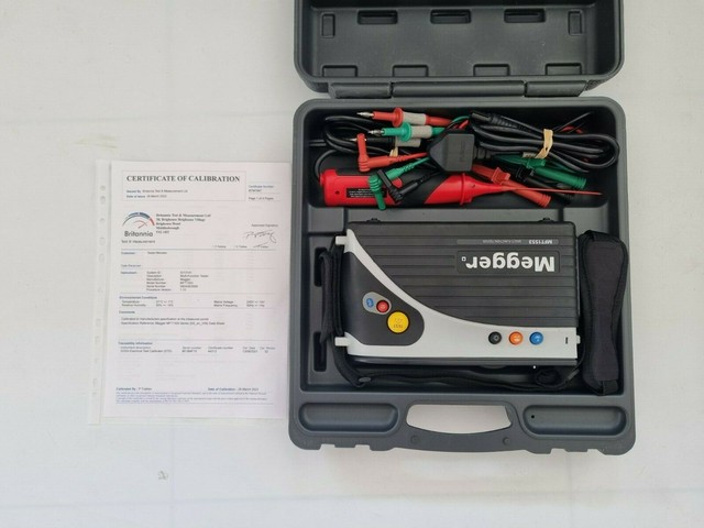 Megger 1553 Multifunction Tester with Bluetooth for sale online | eBay