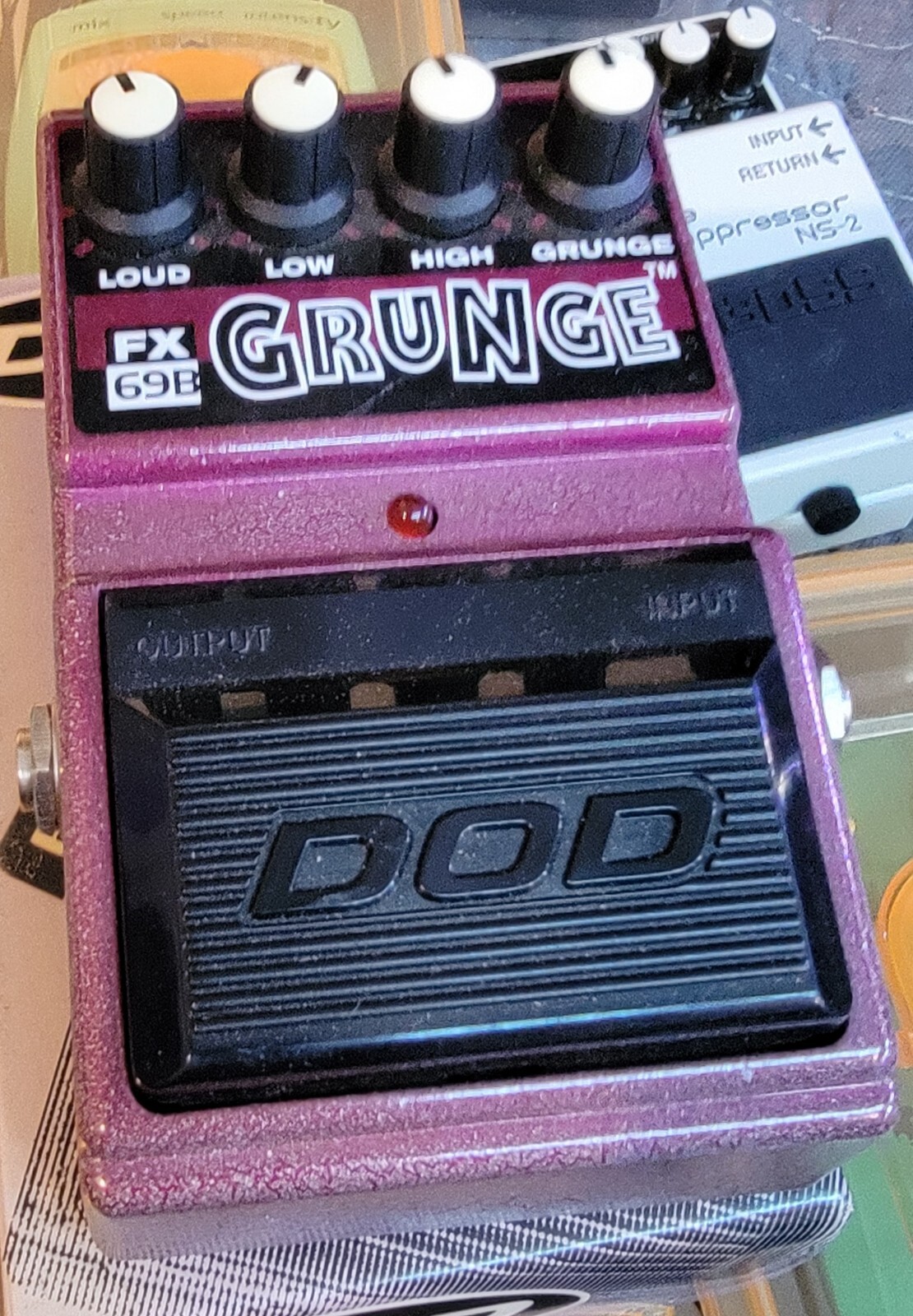DOD GRUNGE FX69B Distortion Effect Pedal W/ Box | eBay