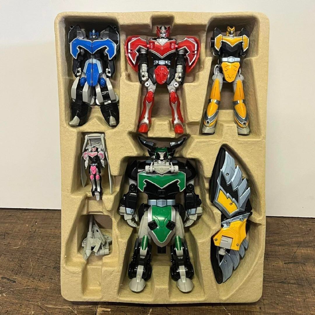 Mahou Sentai Magiranger Toys Vintage 2004 Bandai Power Rangers Super
