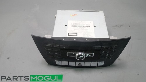 12-13 MERCEDES BENZ C250 FRONT DASHBOARD AM FM RADIO NAVIGATION ...
