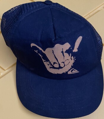 Vintage Quicksilver SHAKA Hang Loose Trucker Hat Foam w/ Mesh Back ...