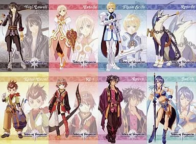 Postcard Character Tales of Vesperia Postcard Set | eBay Australia
