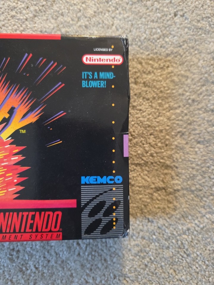 Kablooey (Super Nintendo) SNES (Complete in BOX) W/Every Insert & Rare ...