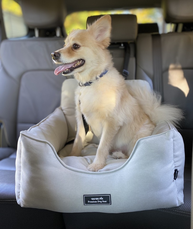 'Oli'Oli Pet Premium Waterproof Dog Car Booster Seat & Pet Bed. Free ...