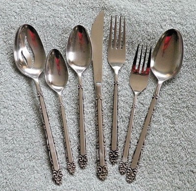 MARY ELLEN - Ekco Eterna Japan Stainless Steel - Silverware / Flatware ...