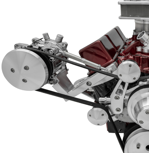 Small Block Chevy Air Conditioning Bracket AC Compressor 508 Sanden 505 ...