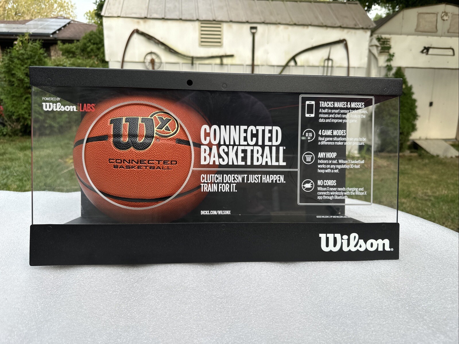 Wilson LABS Wilson X Connected Basketball Store Display LED | eBay