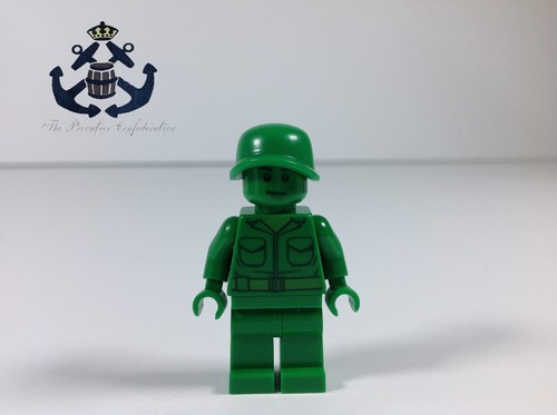 LEGO Minifigure Pixar Toy Story Green Army Man Military 2010 toy001 ...