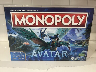 Monopoly: Avatar Edition Board Game for 2-6 Players, Family Games ...